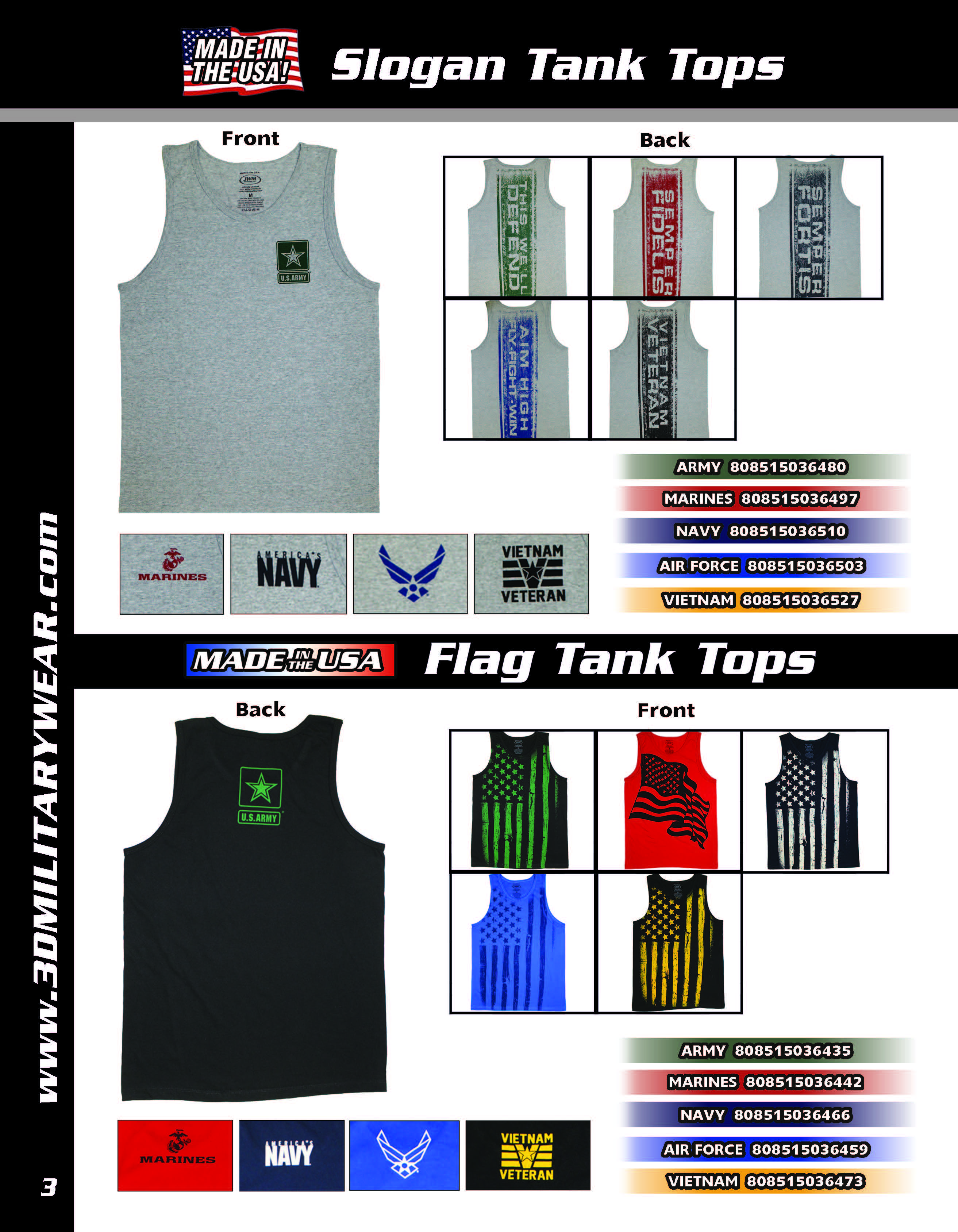 JWM Military Wear Catalog