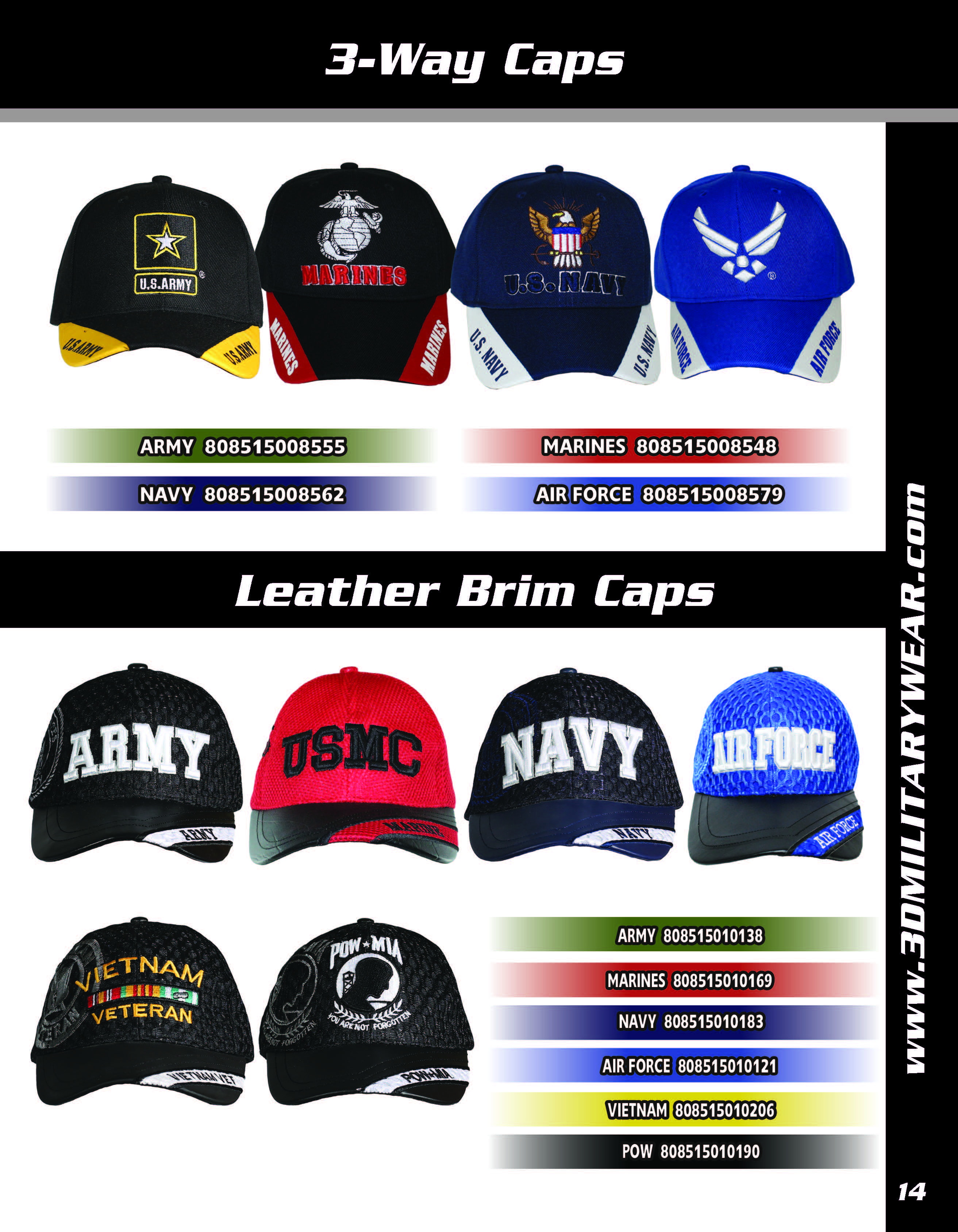 JWM Military Wear Catalog