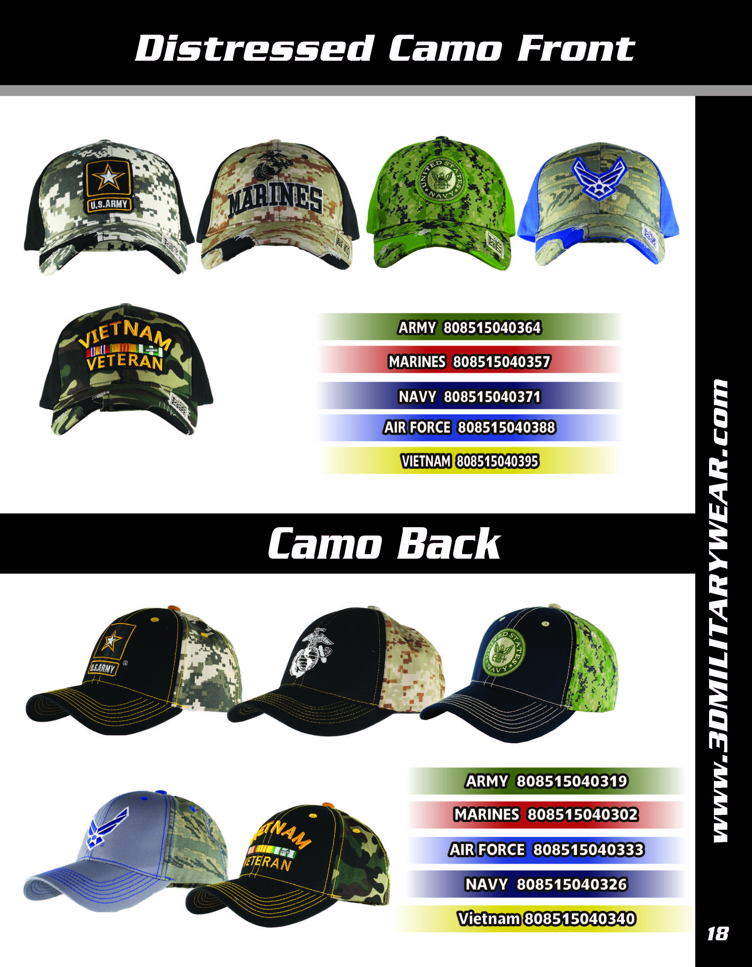 JWM Military Wear Catalog