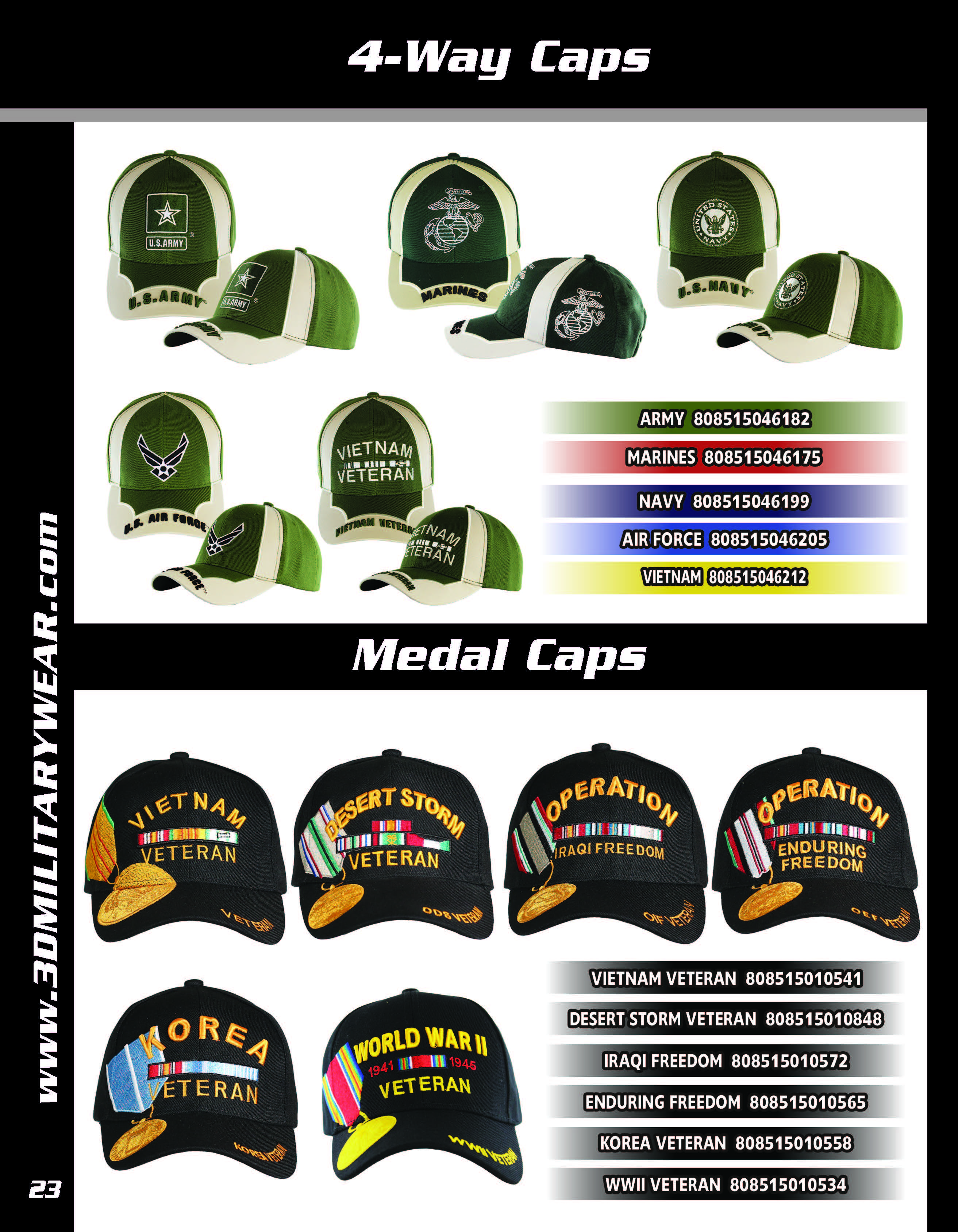 JWM Military Wear Catalog